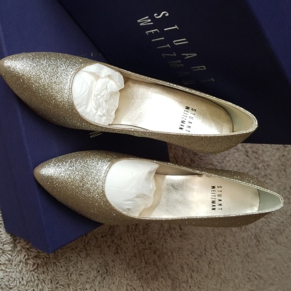 Stuart Weitzman | Shoes | Stuart Weitzman Glitter Dagger | Poshmark